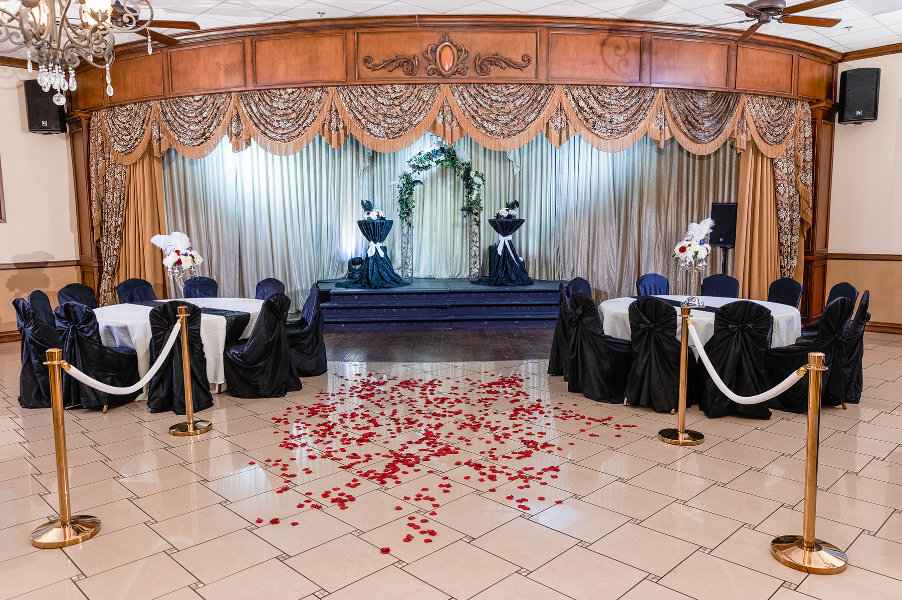 Rent Banquet Halls Las Vegas Wedding Reception Moonlight Party Rentals